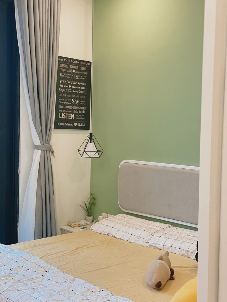 A Lovely Avocado Green Apartment Looks Like A Gateau