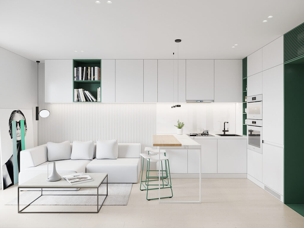 An Amazing Design For A Compact Area In 28 Square Meters