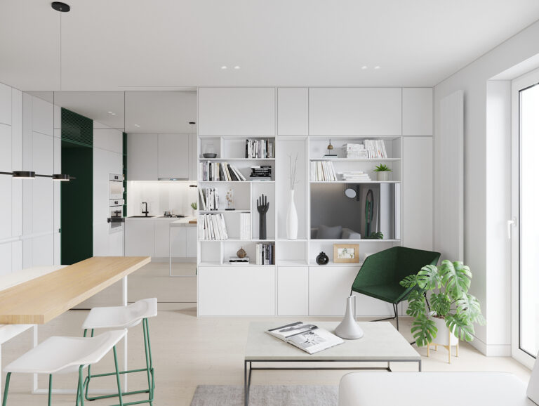 An Amazing Design For A Compact Area In 28 Square Meters
