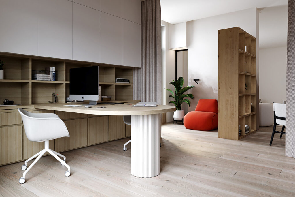 The 78 - Square Meter Apartment With Beautiful Modern Minimalism And ...