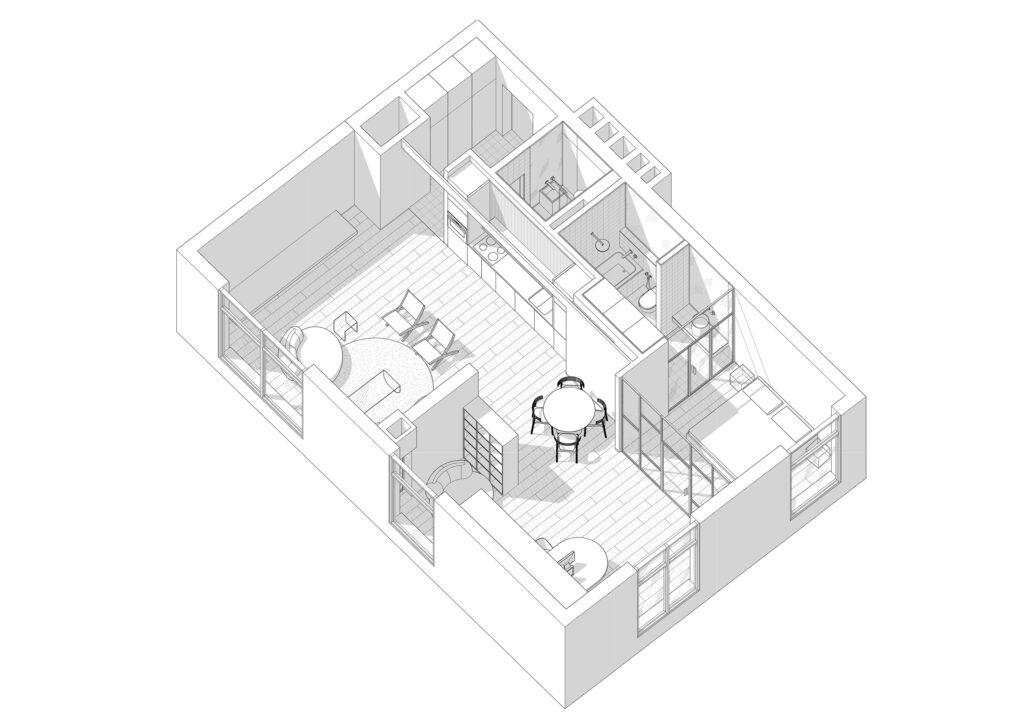 The 78 - Square Meter Apartment With Beautiful Modern Minimalism And ...
